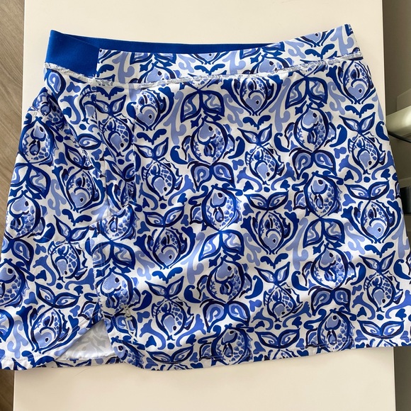 Ralph Lauren | Shorts | Ralph Lauren Blue And White Patterned Golf ...